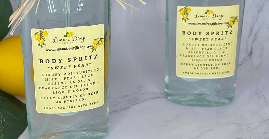 Body Spritz – Lemon Drop Gift Shop